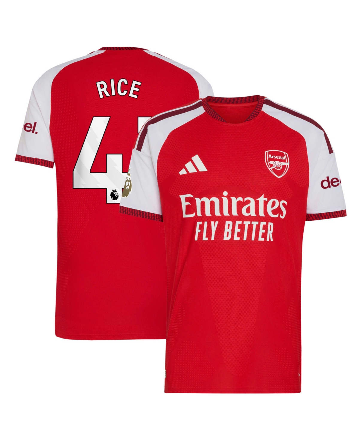Click here for AdidasMens Declan Rice Red Arsenal 2026/27 Home Au... prices