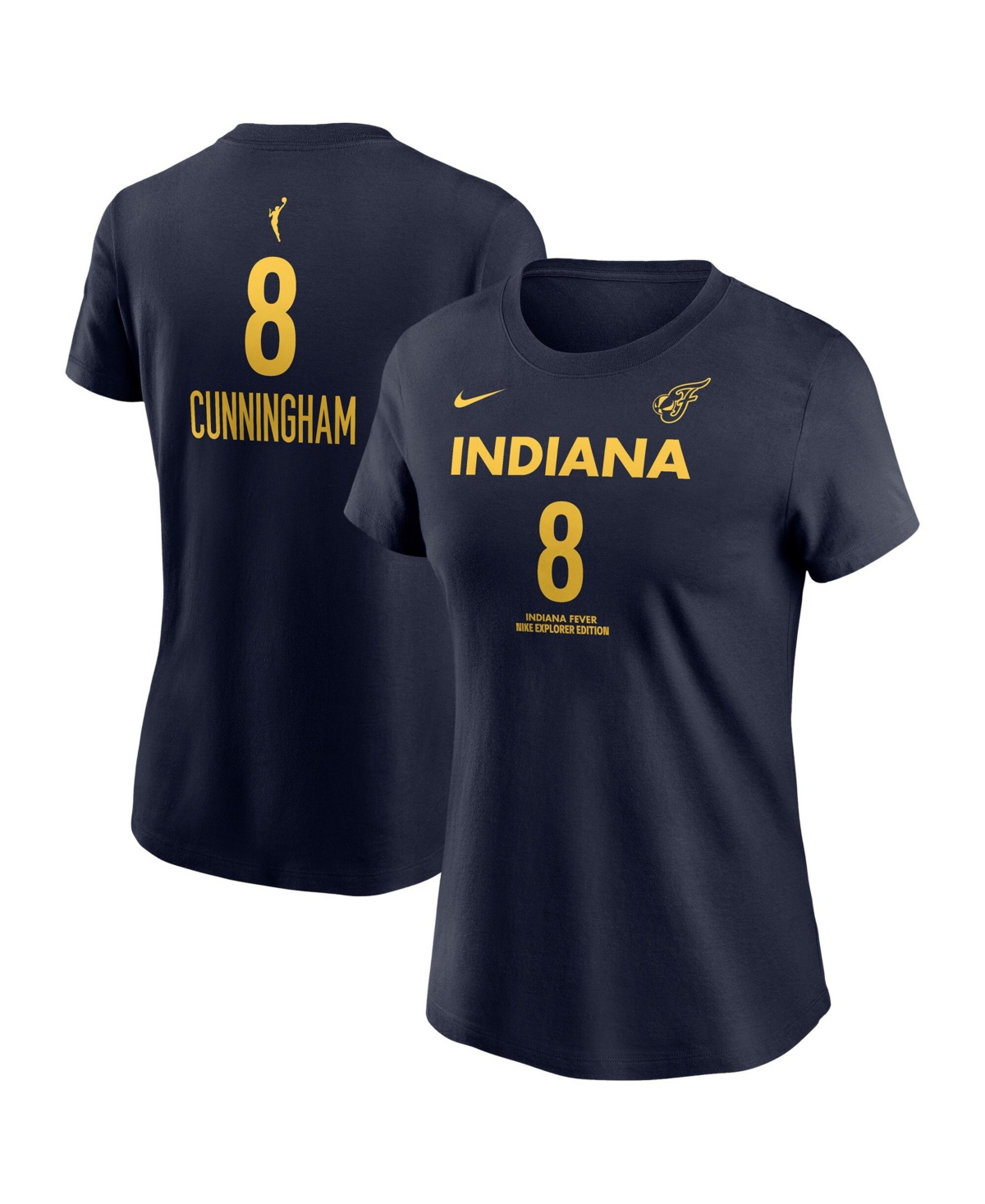 Click here for Nike Womens Sophie Cunningham Navy Indiana Fever N... prices
