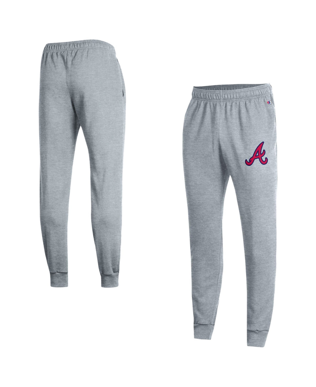Click here for Champion Mens Heather Gray Atlanta Braves Power bl... prices