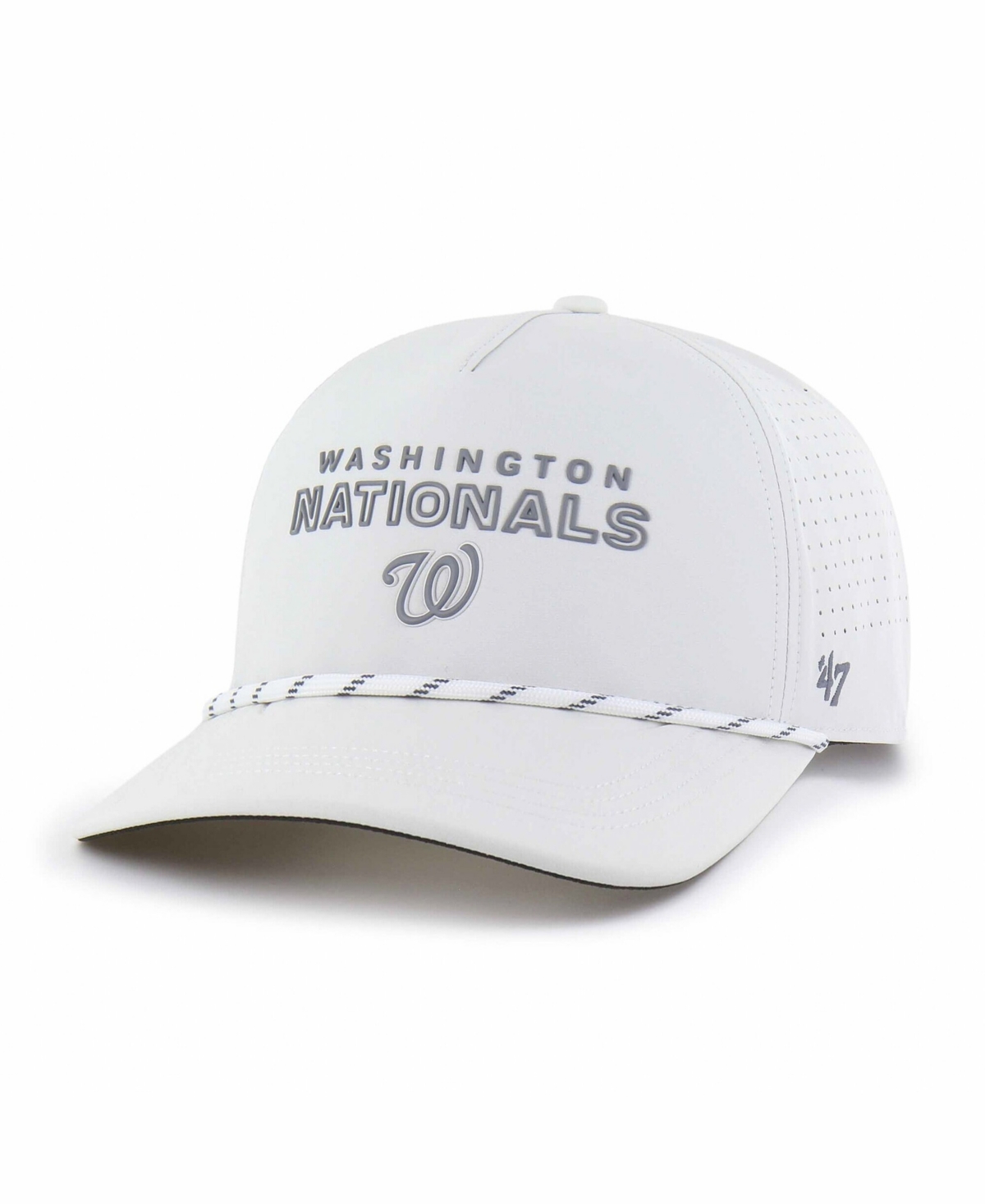 Click here for 47 Brand Mens White Washington Nationals Forward V... prices