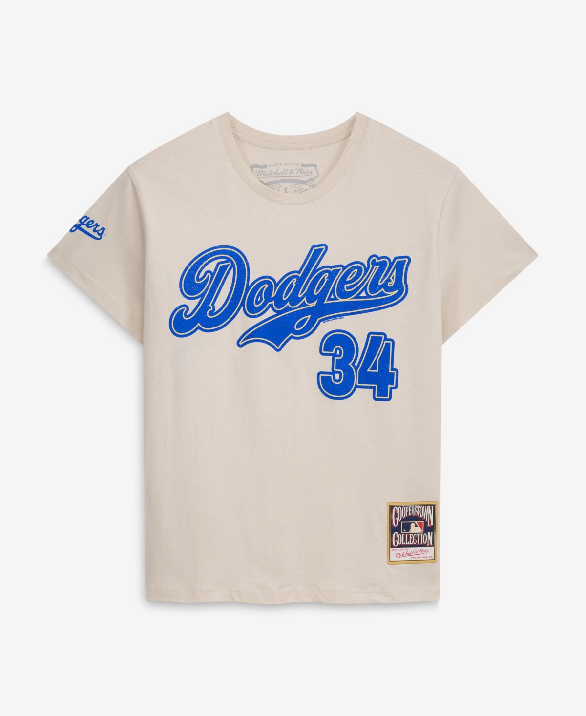 Click here for Mitchell & Ness Womens Fernando Valenzuela Cream L... prices