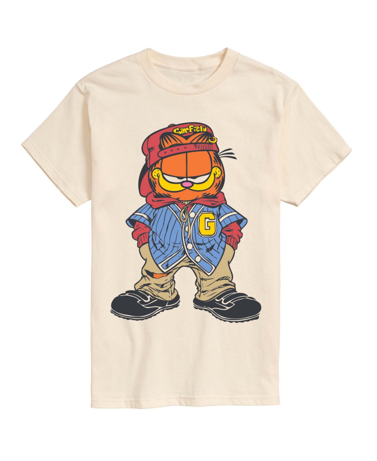 Click here for Airwaves Mens Garfield Streetwear Graphic T-Shirt... prices