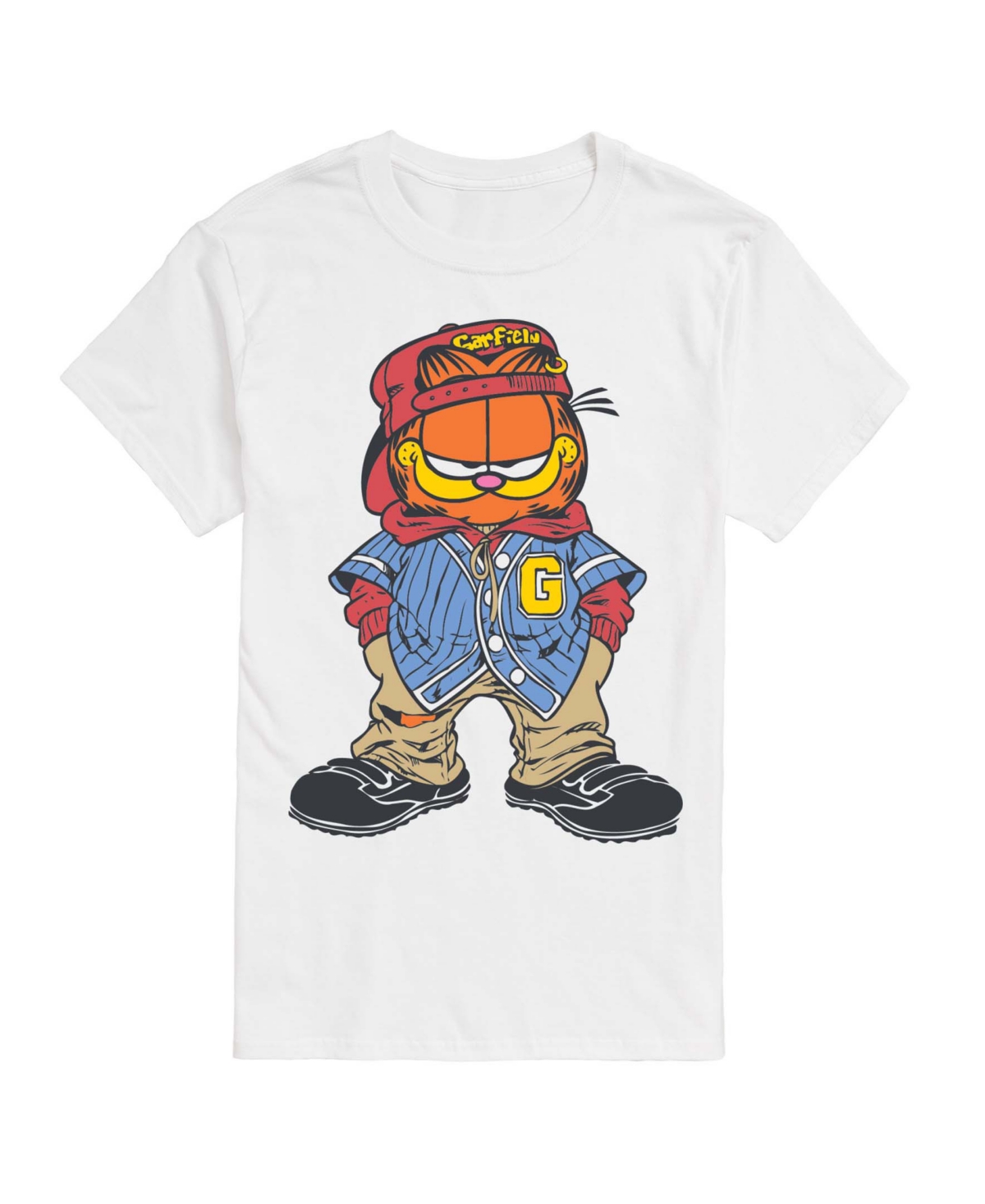 Click here for Airwaves Mens Garfield Streetwear Graphic T-Shirt... prices