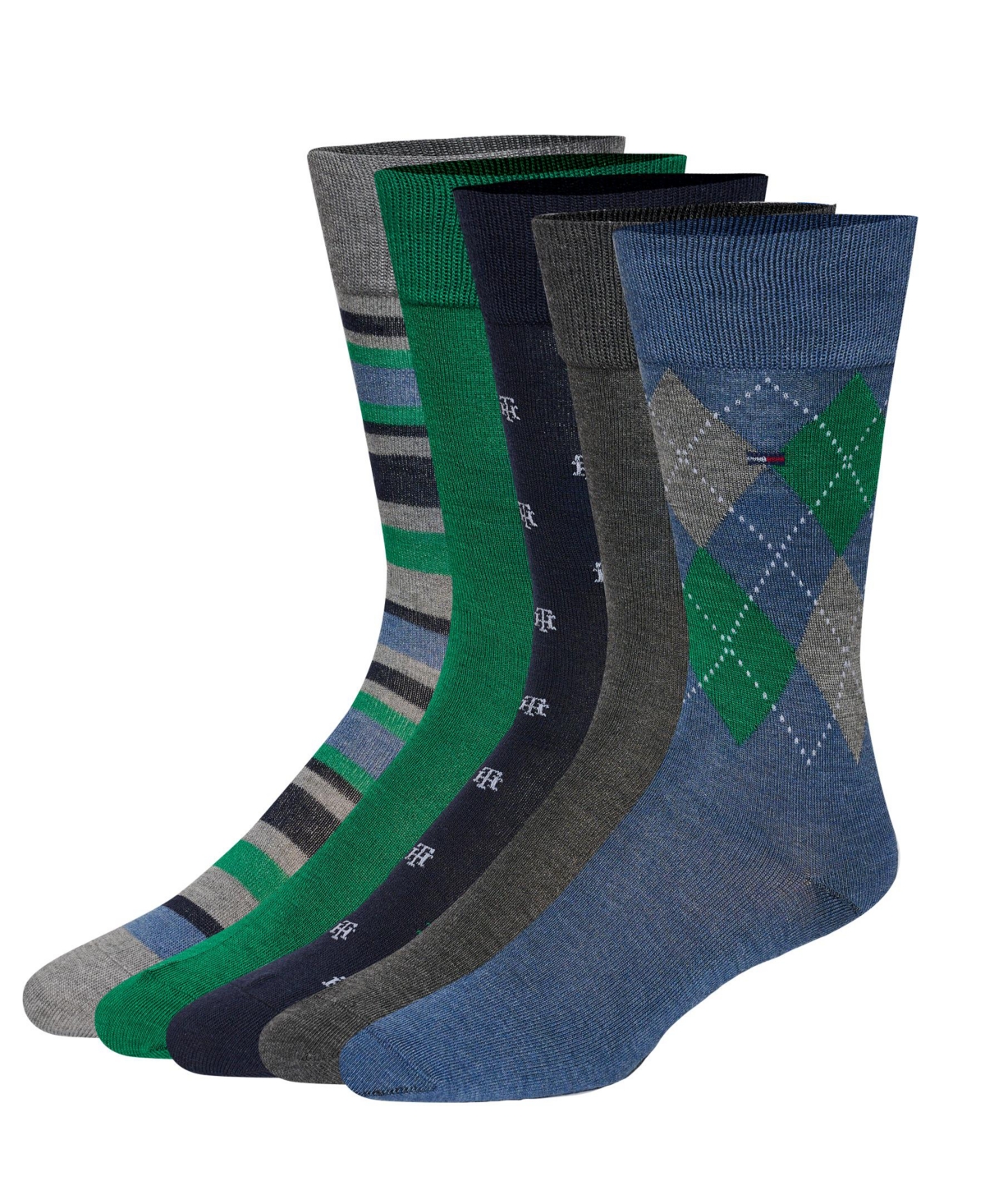 Click here for Tommy Hilfiger Mens Crew Length Dress Socks  Assor... prices
