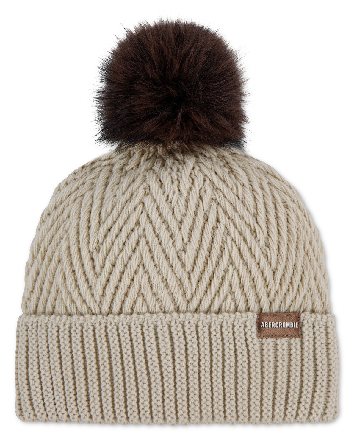 Click here for abercrombie kids Boys and Girls Pom Beanie - Oatme... prices