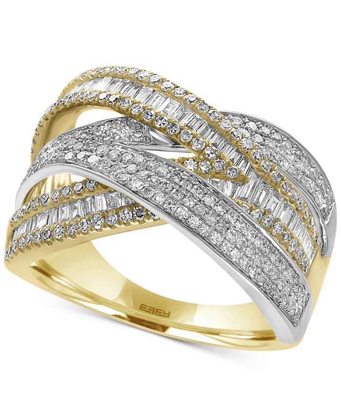 EFFY Collection Duo by EFFY® Diamond Wrap Ring (1-1/4 ct. t.w.) in 14k ...