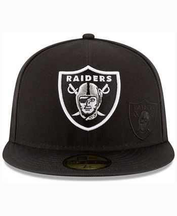 New Era Oakland Raiders Sideline 59FIFTY Cap - Macy's
