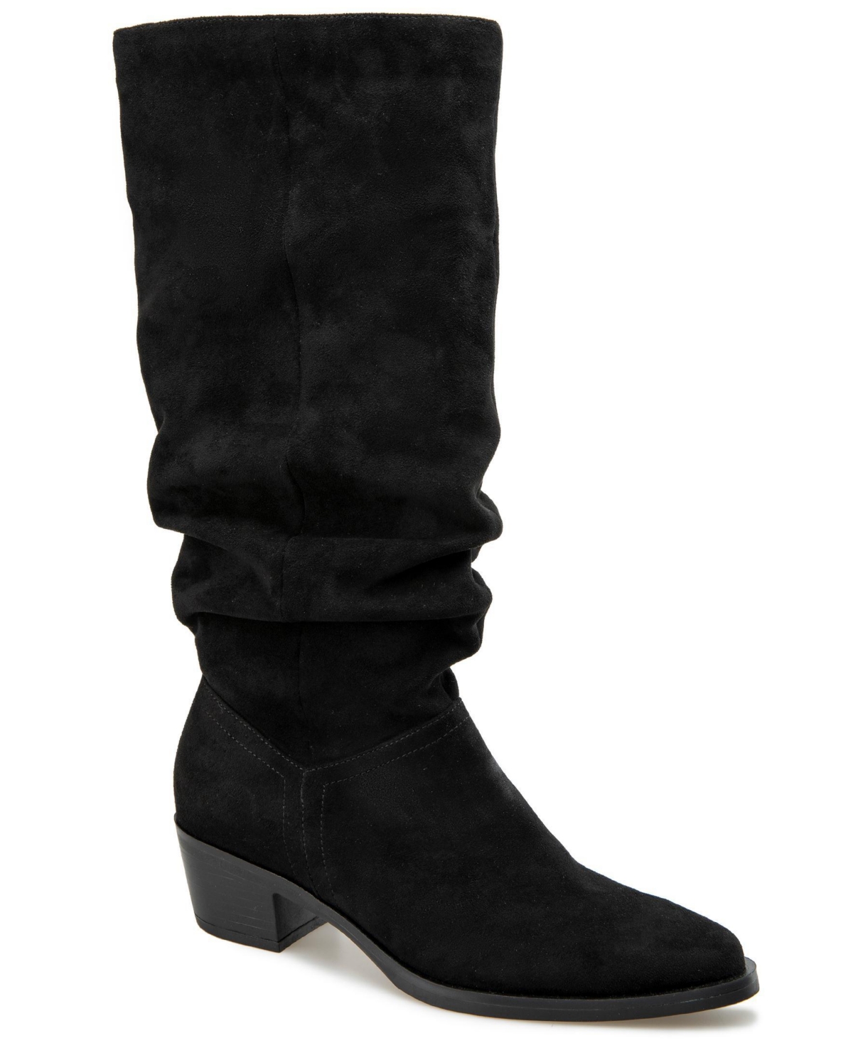 Click here for Kensie Womens Enzo Slouch Knee-High Boot - Black prices