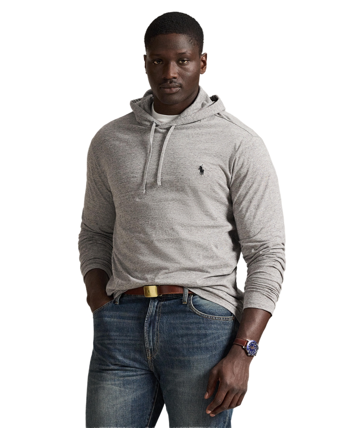 Click here for Polo Ralph Lauren Mens Big & Tall Jersey Hooded T-... prices