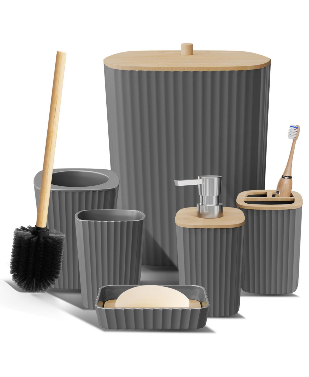 Click here for 6 Piece Complete Bathroom Decor and Accessory Set... prices