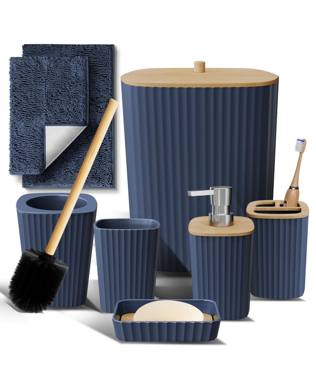 Click here for Clara Clark 8 Piece Complete Bathroom Decor and Ac... prices