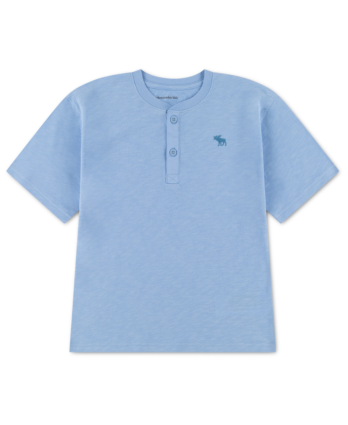 Click here for abercrombie kids Boys 5-16 Slub Henley Short-Sleev... prices