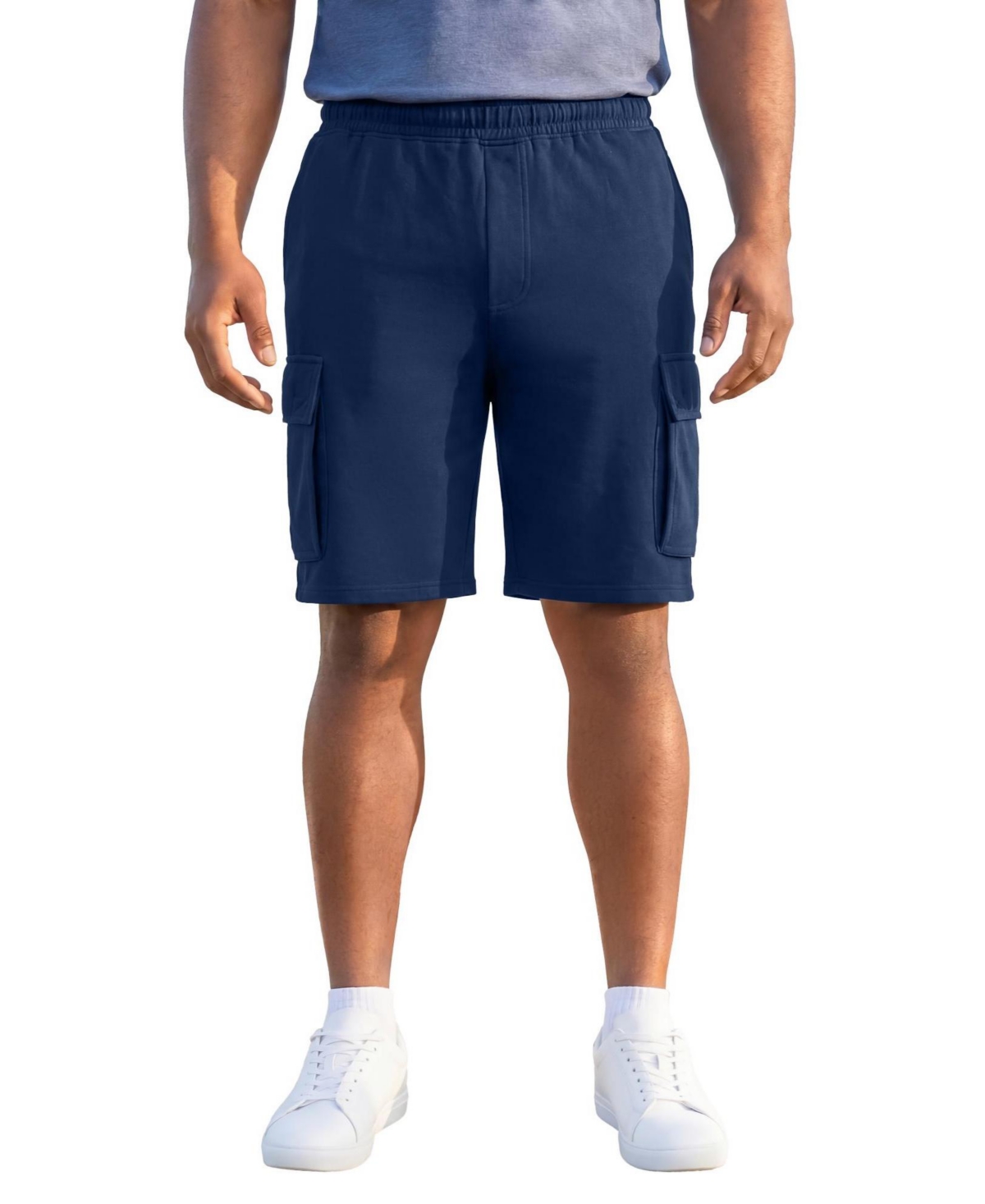 Click here for KingSize Mens Ultra-Comfort Fleece Cargo Short - N... prices