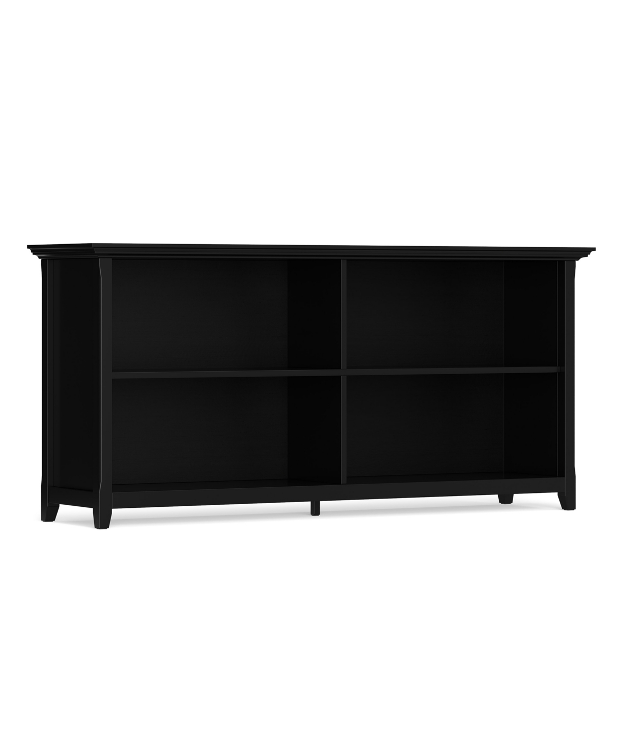 Click here for Simpli Home Amherst 30 Wood Low 4 Shelf Bookcase -... prices