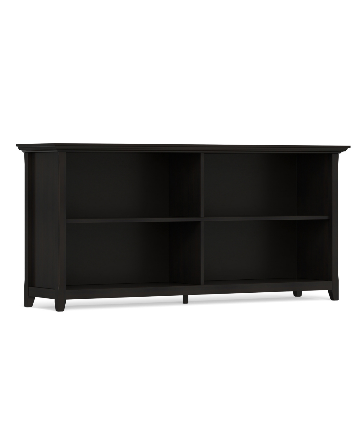 Click here for Simpli Home Amherst 30 Wood Low 4 Shelf Bookcase -... prices