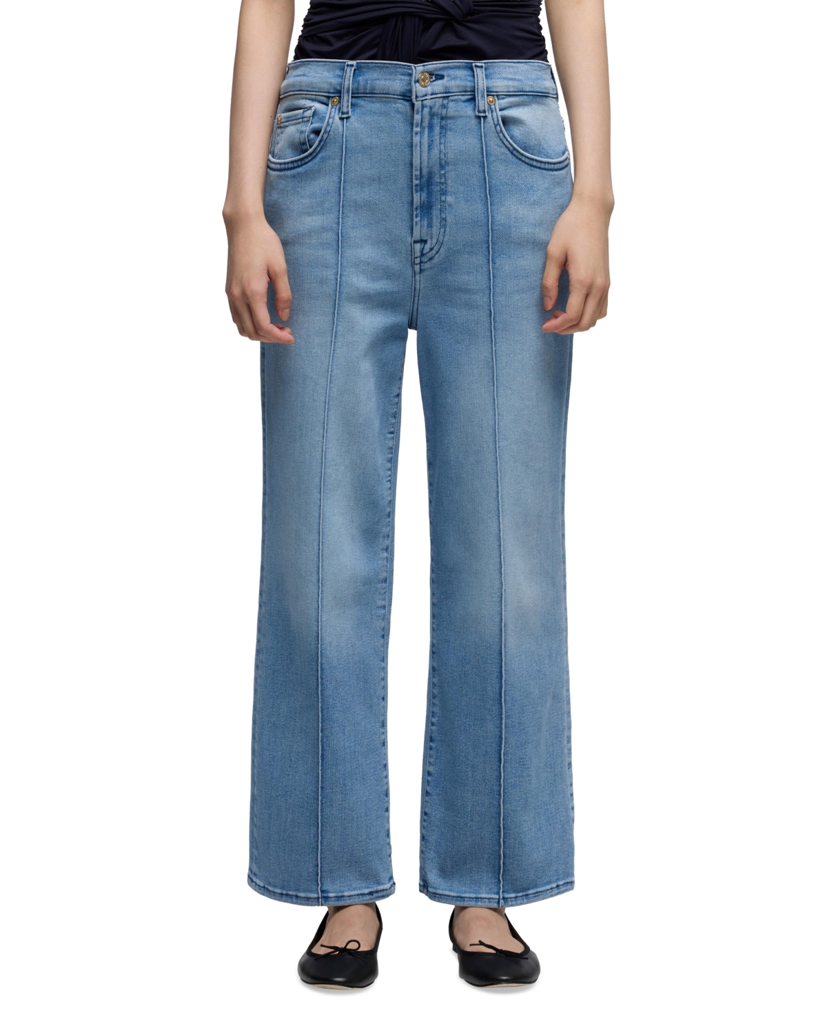 Click here for 7 for All Mankind Womens Alexa Cropped Jeans - Aug... prices