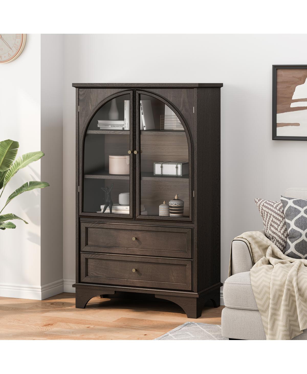 Click here for Streamdale Furniture 52.17H Glass Door Display Cab... prices