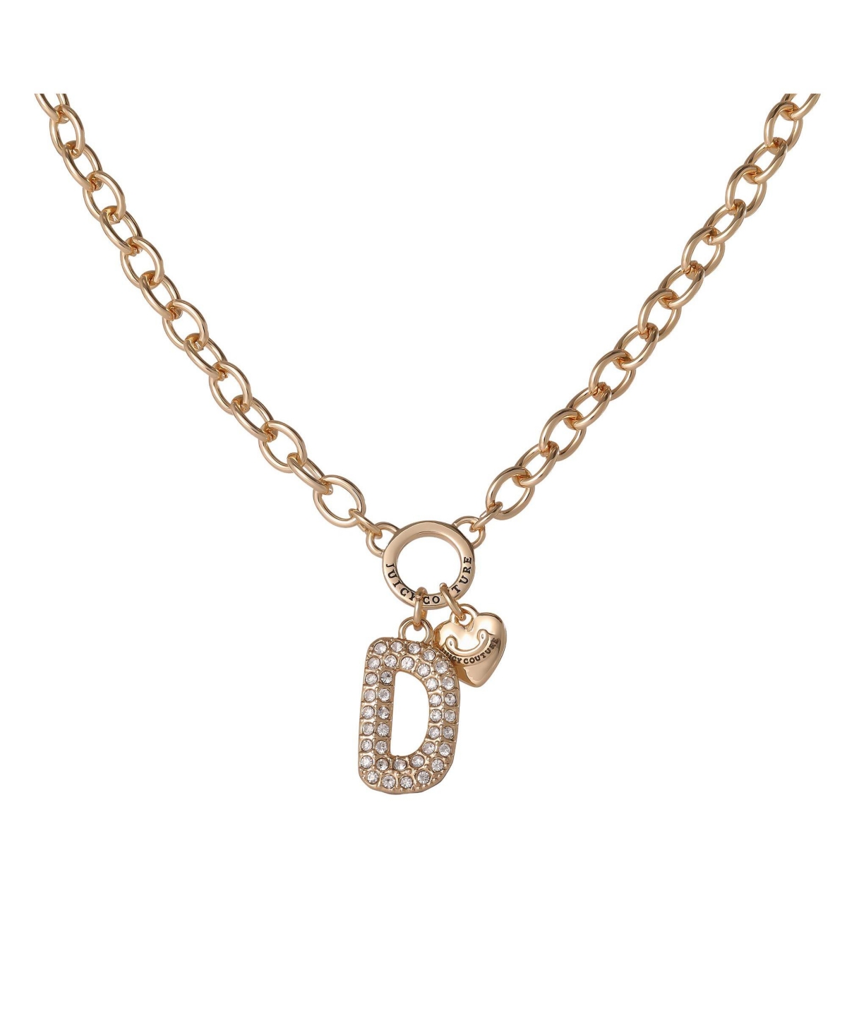 Click here for Juicy Couture Bubble Letter Necklace for Women wit... prices