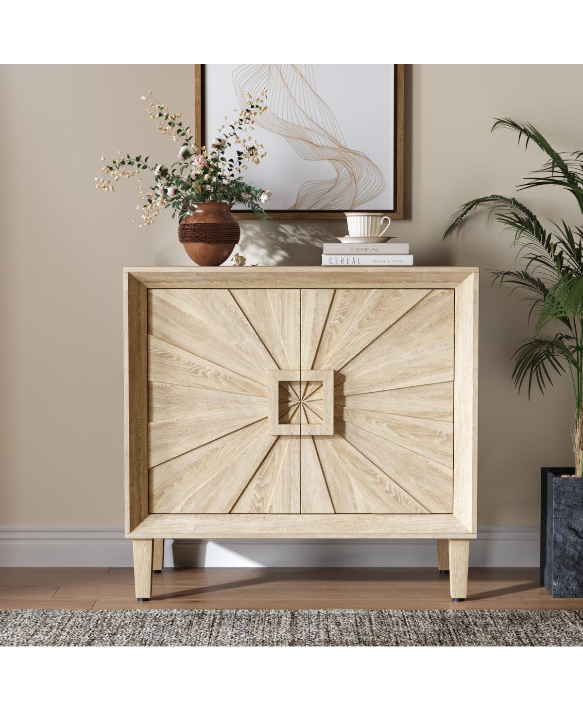 Click here for Streamdale Furniture 31.5 Mid-Century Sunburst Cre... prices