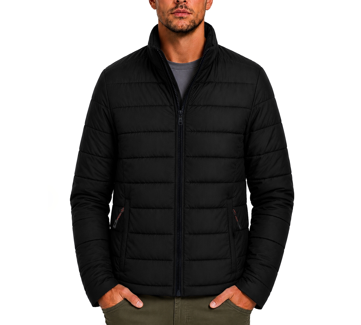 Click here for Hawke & Co. Mens Motion Stretch Quilted Jacket - B... prices