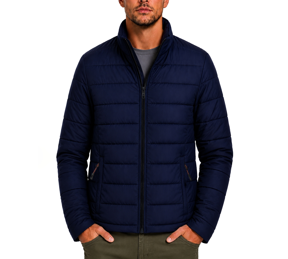 Click here for Hawke & Co. Mens Motion Stretch Quilted Jacket - H... prices