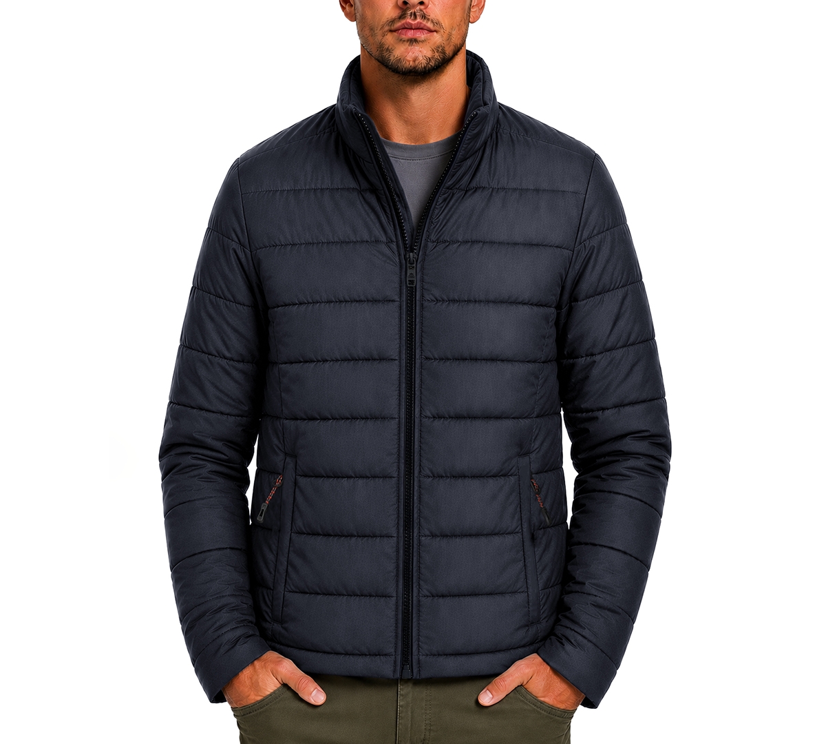Click here for Hawke & Co. Mens Motion Stretch Quilted Jacket - C... prices