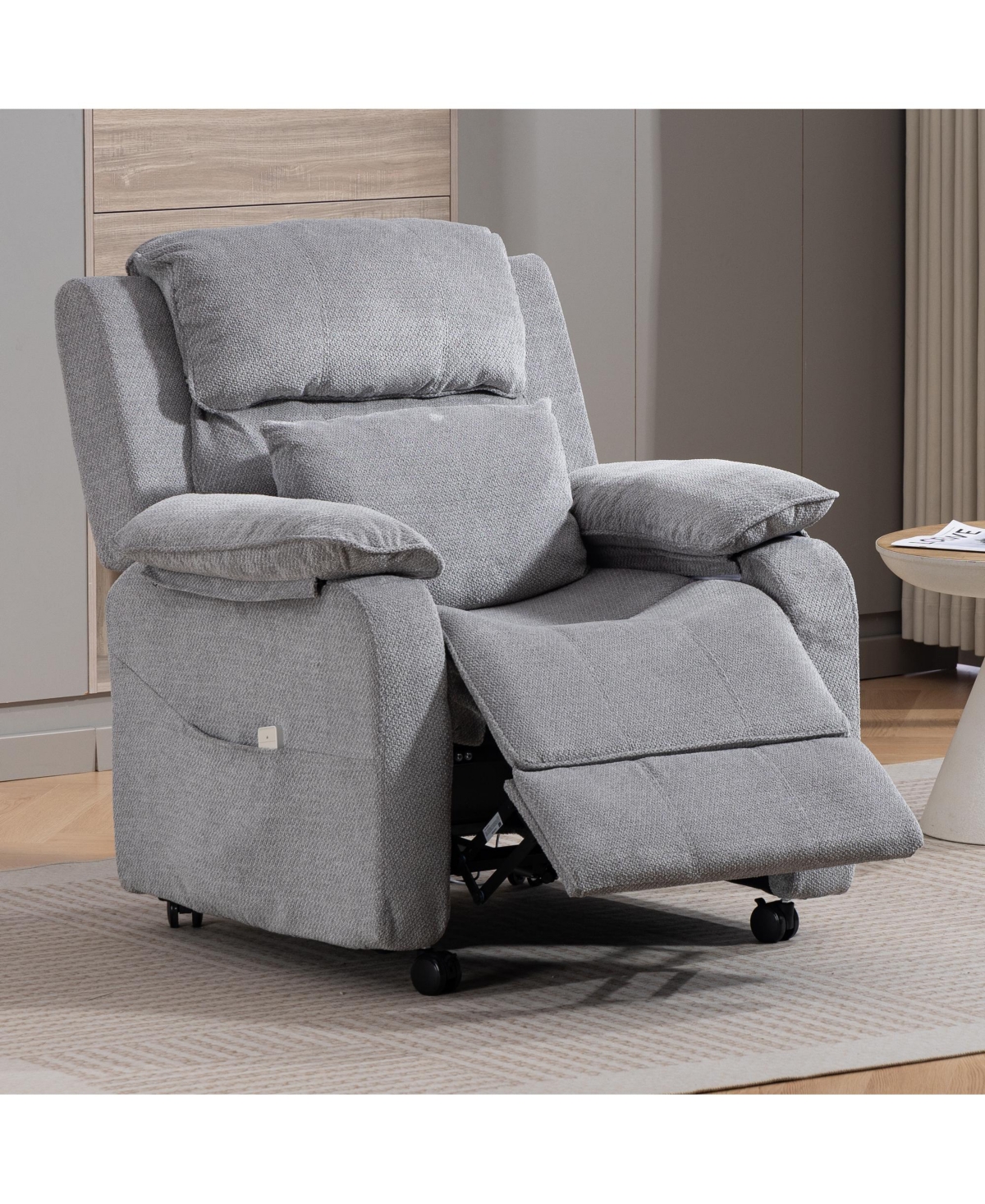 Click here for Dyhome Power Recliner Chair with Chenille Upholste... prices