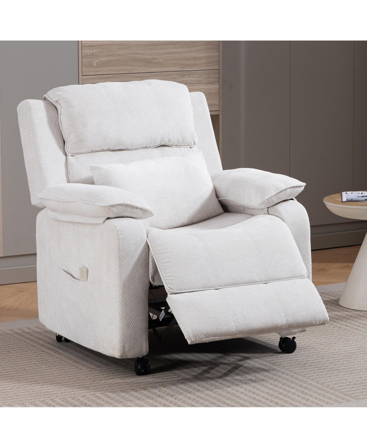 Click here for Dyhome Power Recliner Chair with Chenille Upholste... prices