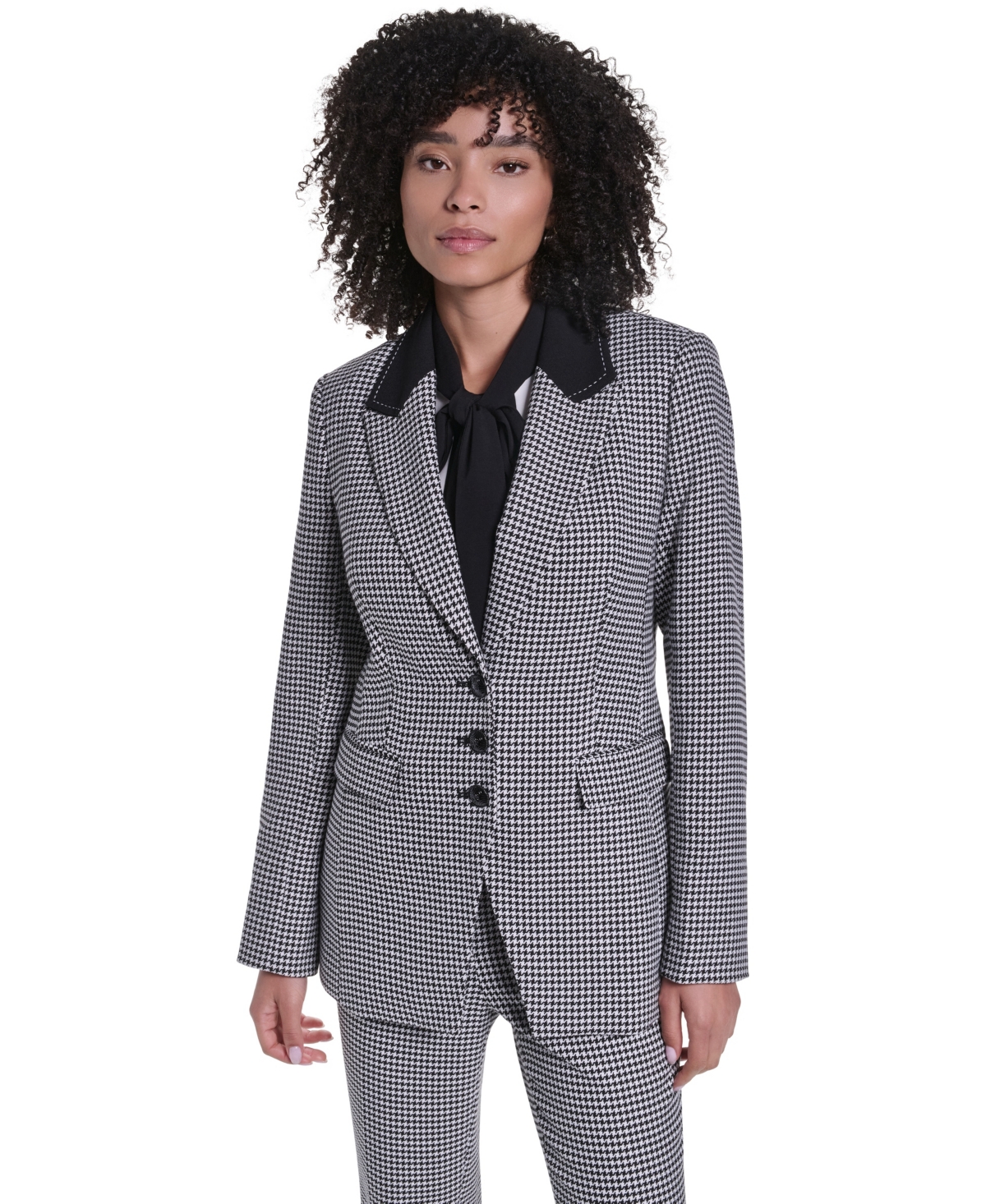 Click here for Karl Lagerfeld Paris Womens Three-Button Jacket -... prices