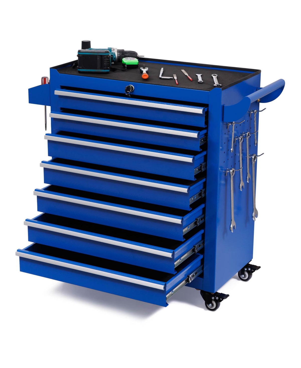 Click here for Clihome 7-Drawer Tool Cabinet - Blue prices