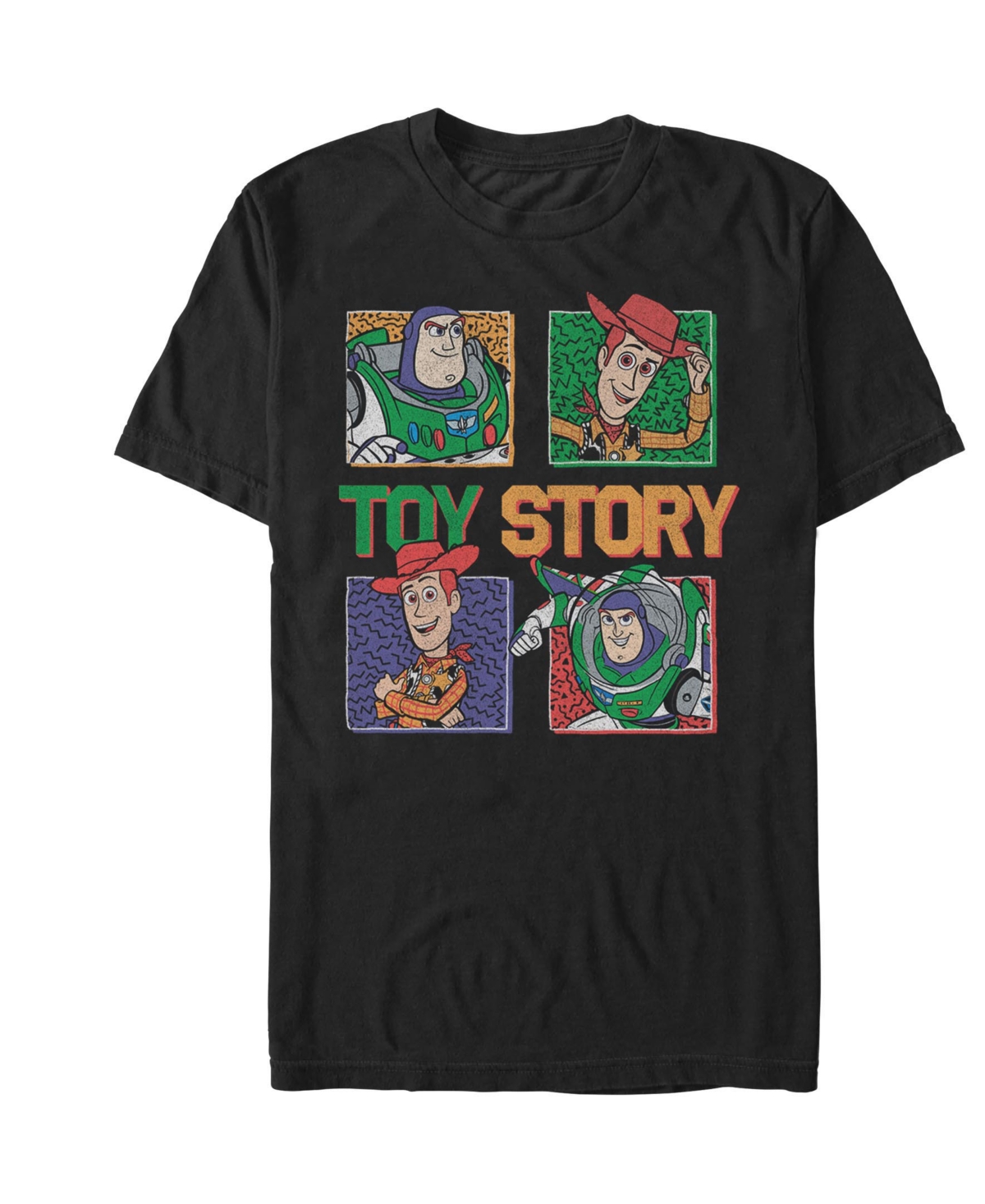 Click here for Fifth Sun MensÂ Toy Story Ninties Foursquare T-Shi... prices