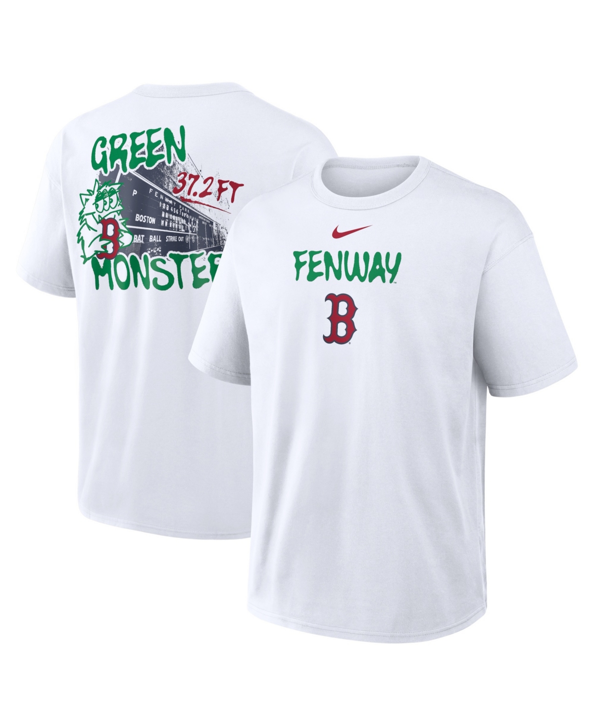 Click here for Nike Mens White Boston Red Sox Green Monster Local... prices