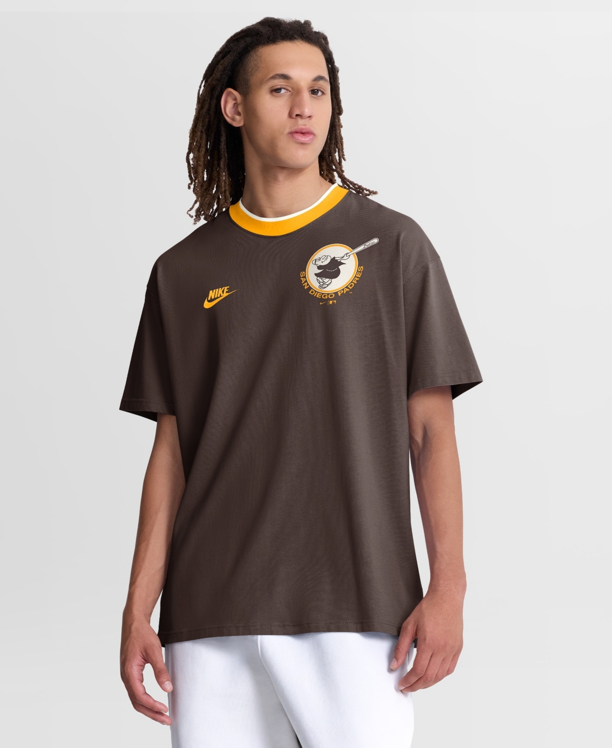 Click here for Nike Mens Brown San Diego Padres Cooperstown Colle... prices