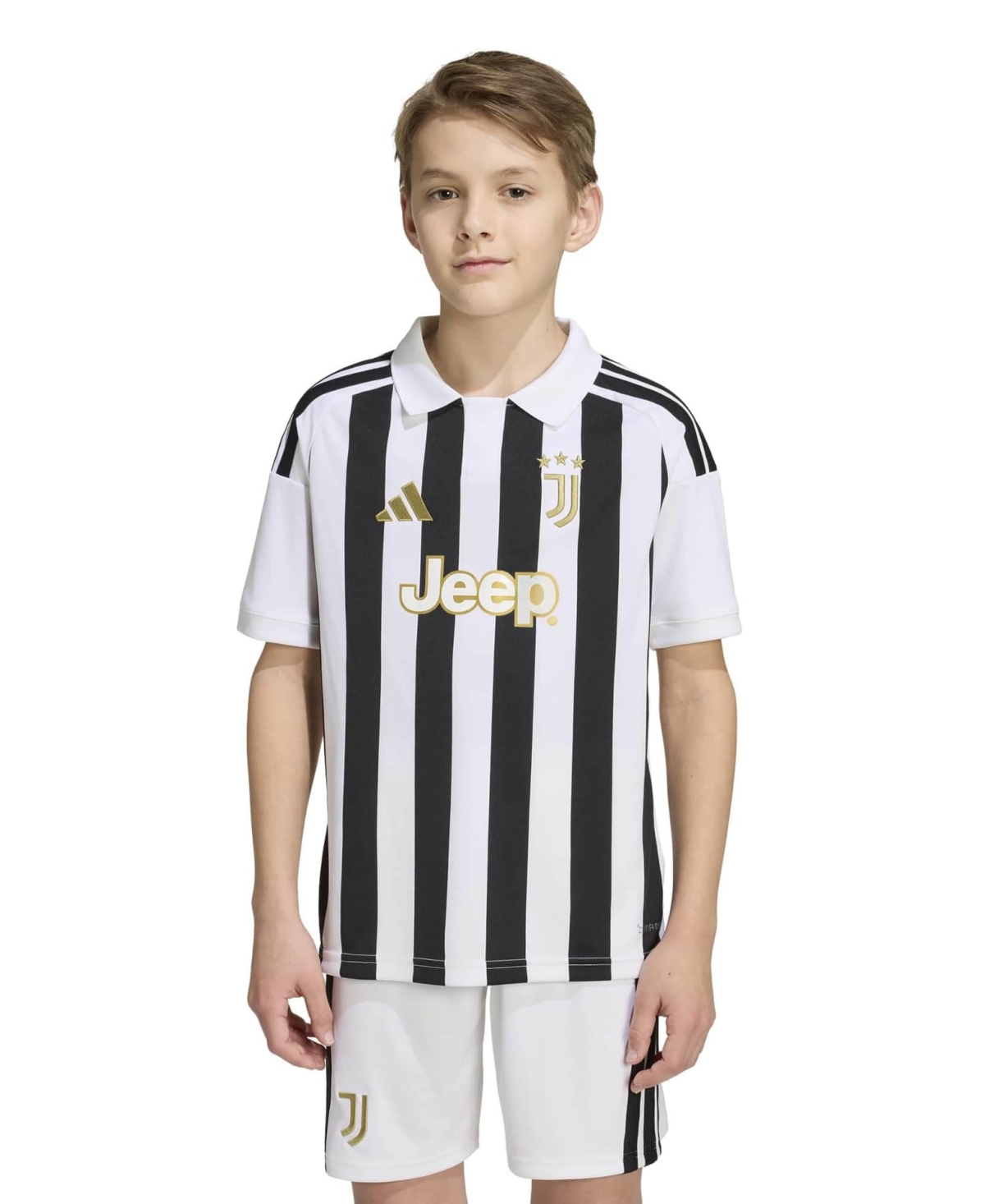 Click here for Adidas Big Boys and Girls White Juventus 2026/27 H... prices