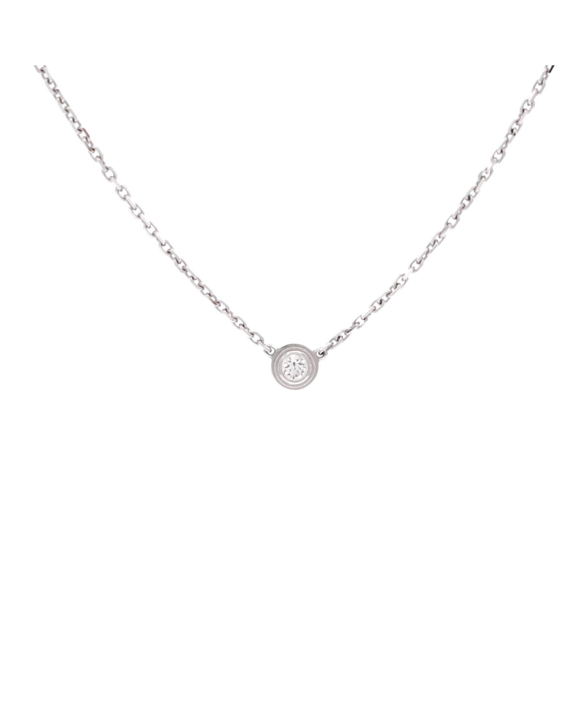 Click here for Pre-Owned Cartier DAmour Pendant Necklace - 18k wh... prices