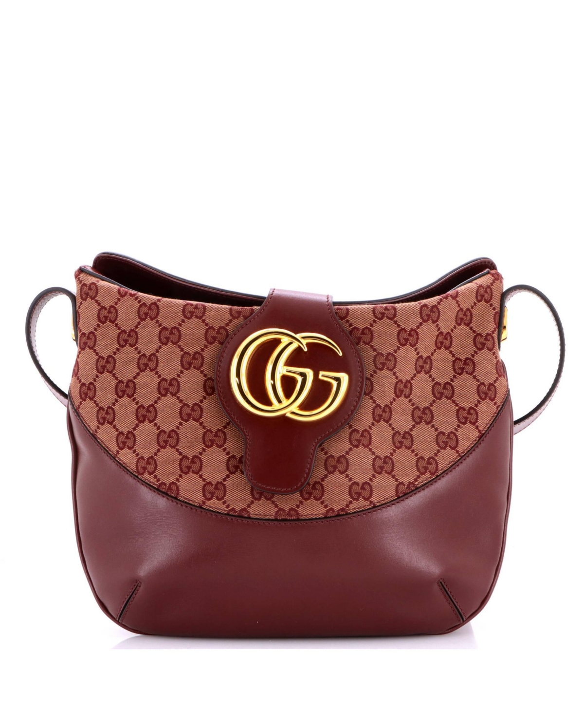 Click here for Pre-Owned Gucci Medium Arli Crossbody Bag Leather... prices