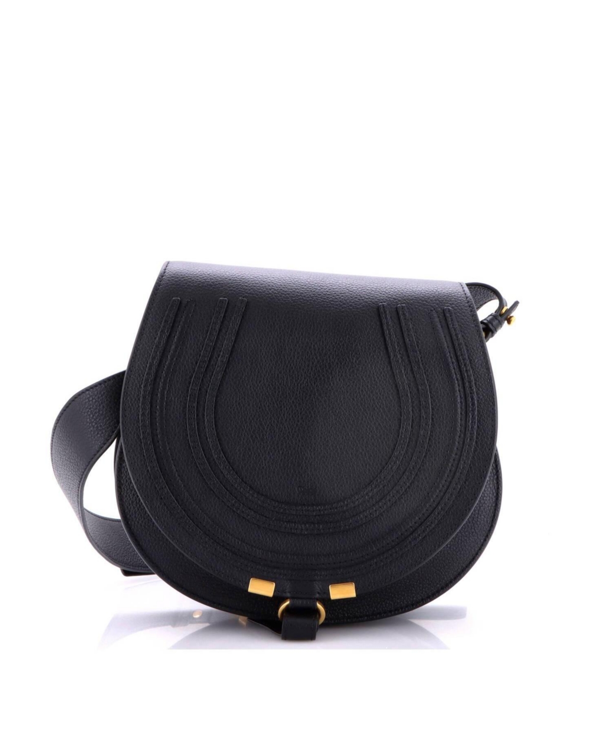 Click here for Pre-Owned Chloe Medium Marcie Crossbody Bag Leathe... prices