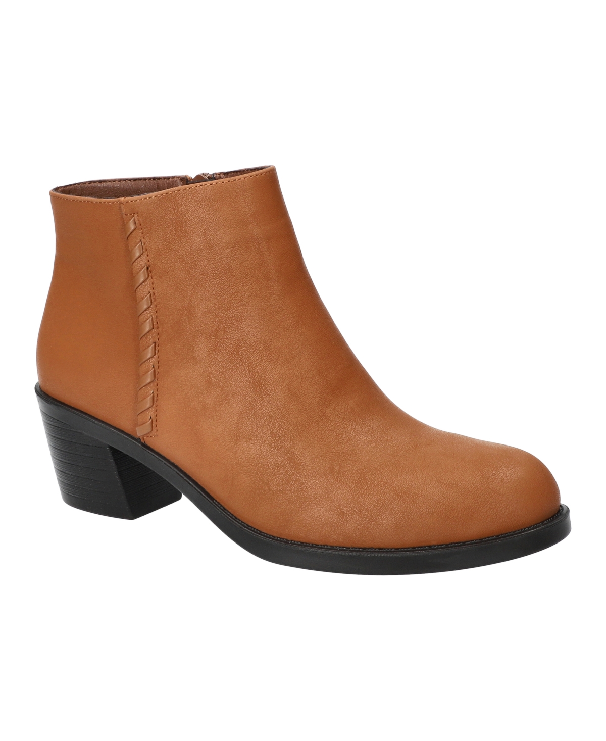 Click here for Easy Street Womens Belmont Ankle Block Heel Bootie... prices