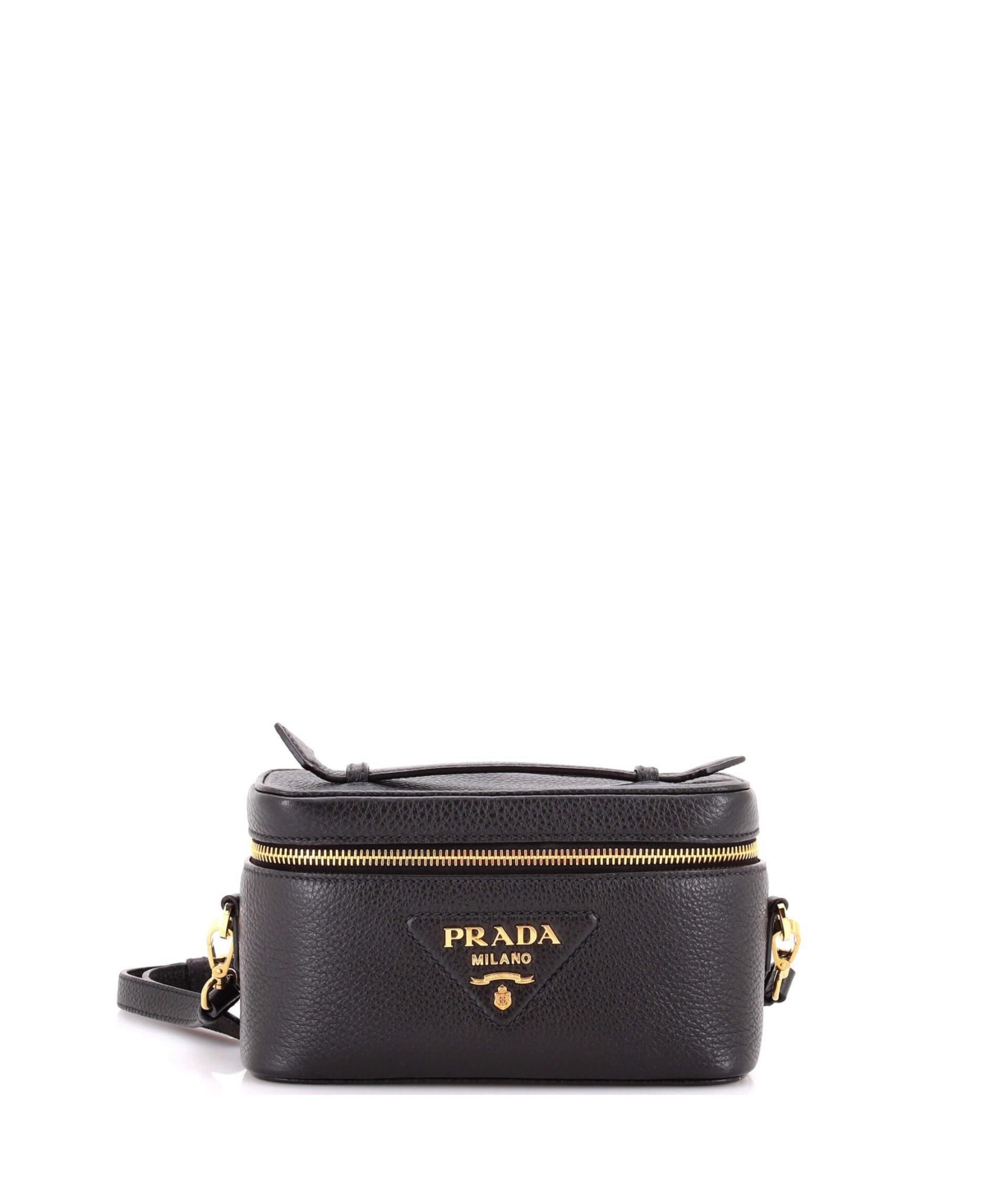 Click here for Pre-Owned Prada Mini Convertible Top Handle Vanity... prices