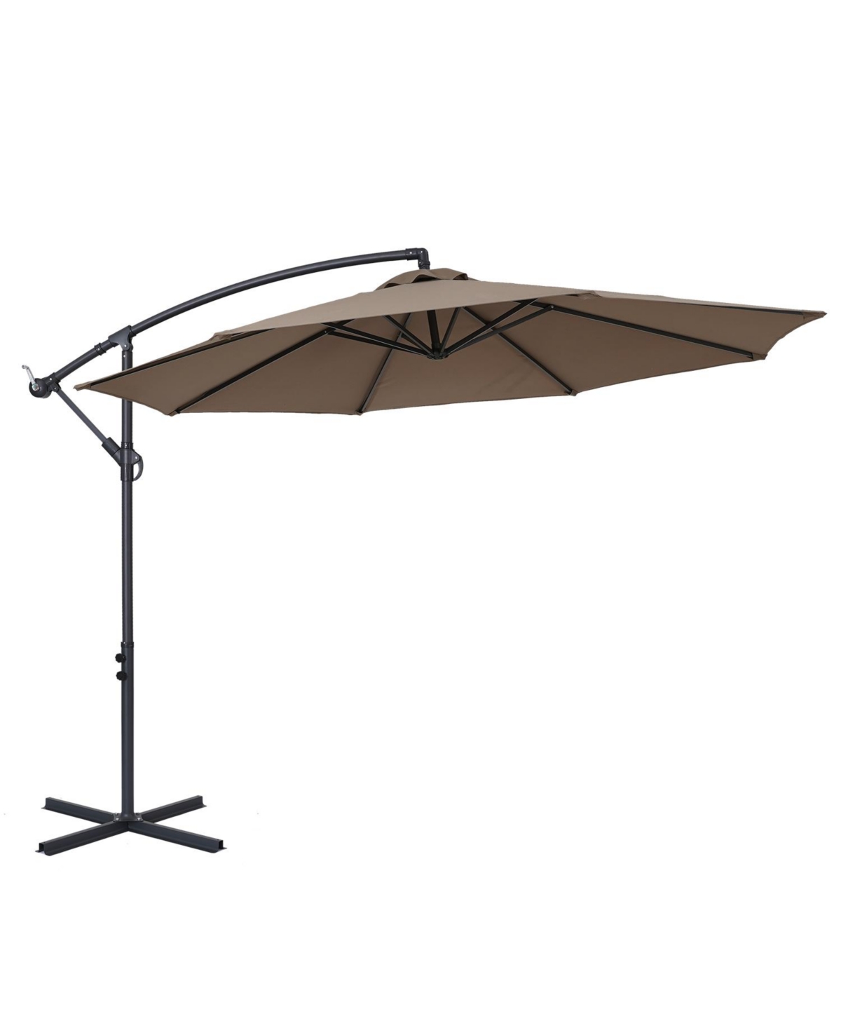Click here for Sonkuki 10feet Patio Offset Umbrella Outdoor Hangi... prices