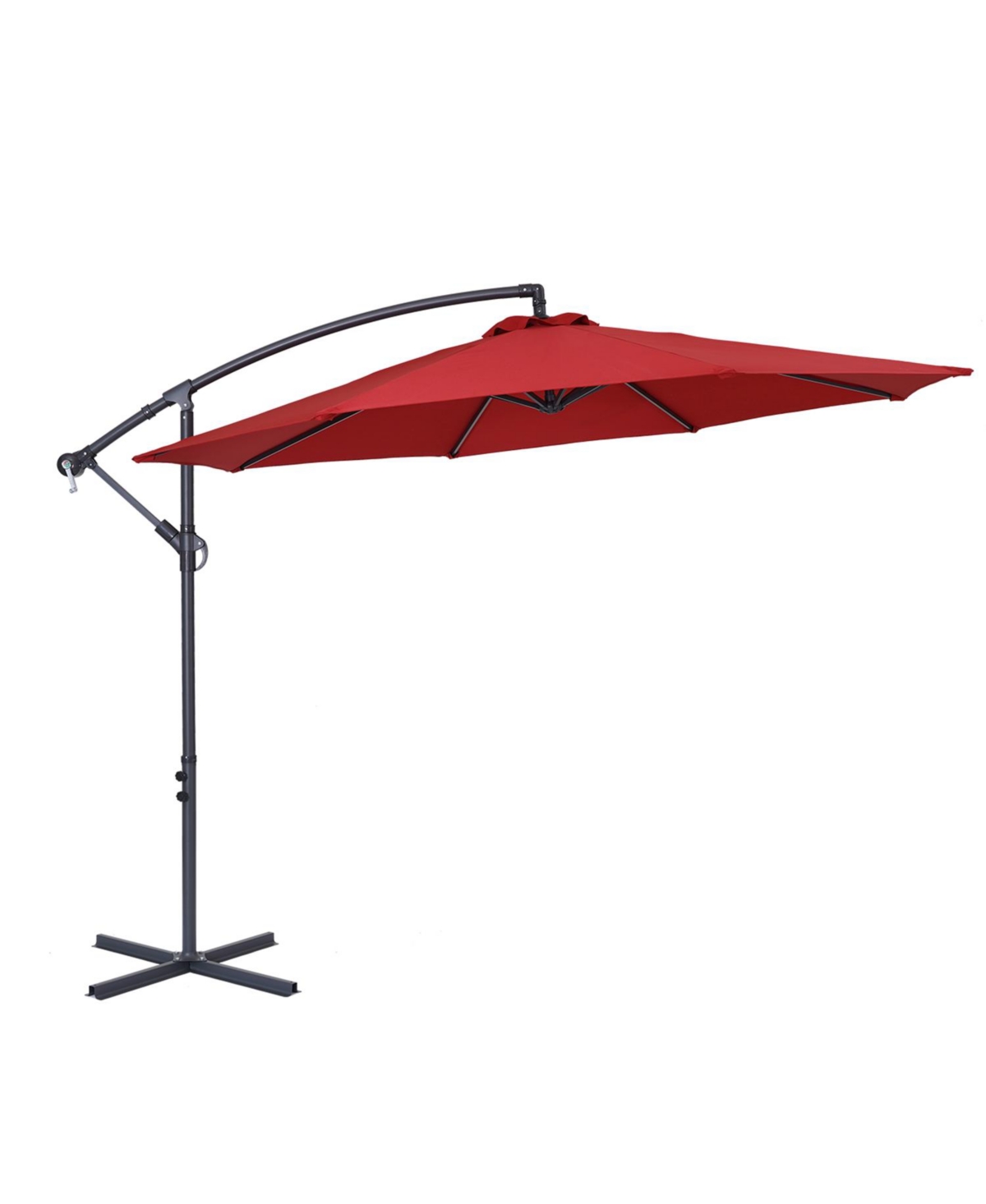 Click here for Sonkuki 10feet Patio Offset Umbrella Outdoor Hangi... prices