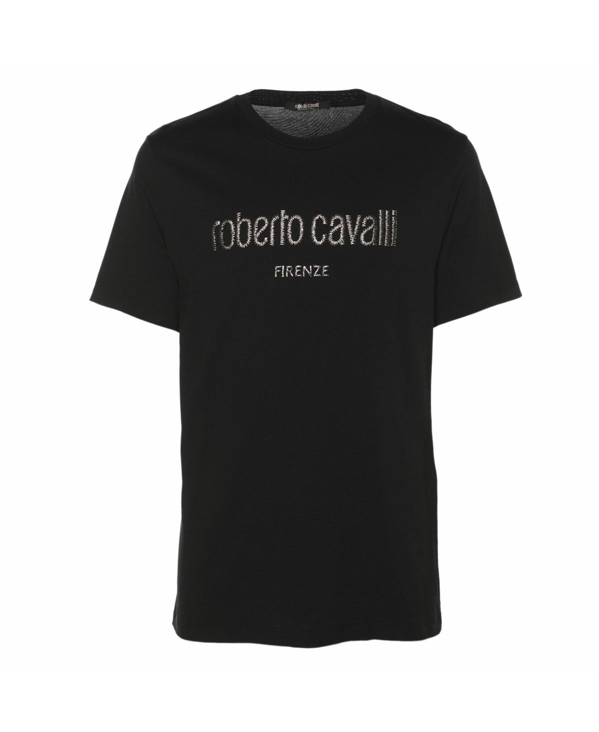 Click here for Pre-Owned Roberto Cavalli Mens Jersey Logo Print T... prices