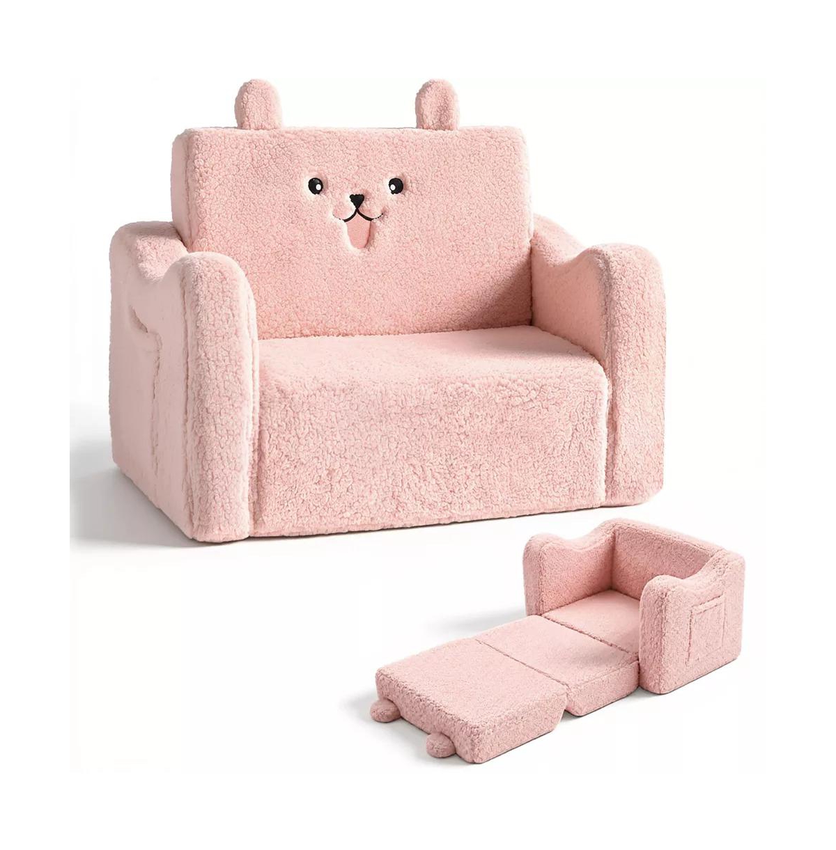 Click here for Kinder King 2-in-1 Toddler Sofa Chair Converts to... prices