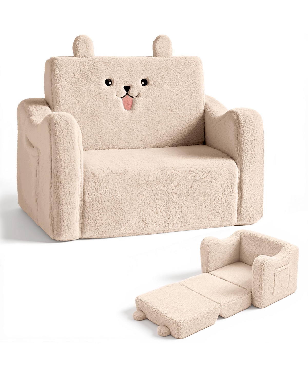 Click here for Kinder King 2-in-1 Toddler Sofa Chair Converts to... prices