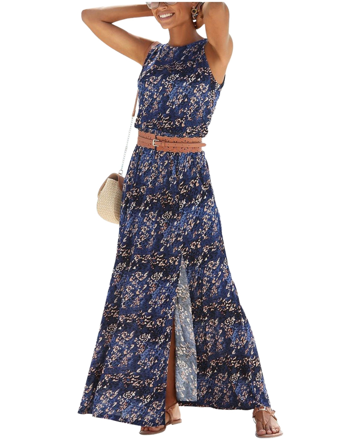 Click here for Lascana Womens Sleeveless Leopard Cheetah Print Ma... prices