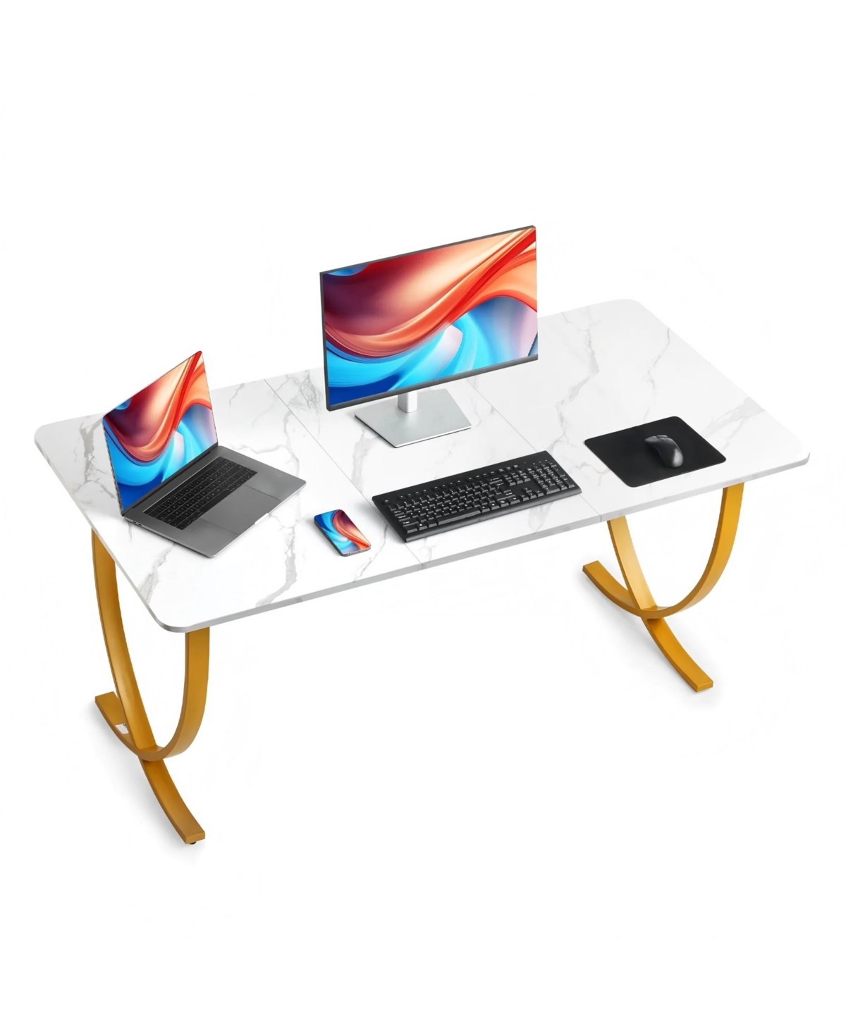 Click here for Sugift Executive Office Desk Modern Computer Table... prices