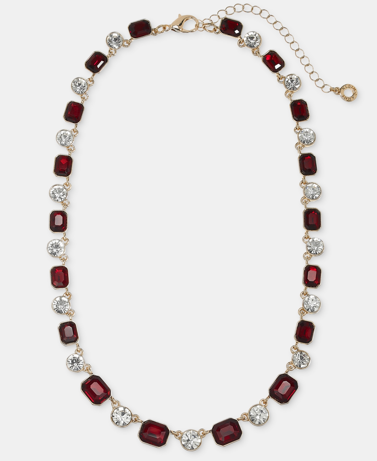 Click here for Anne Klein Crystal All-Around Collar Necklace  16... prices
