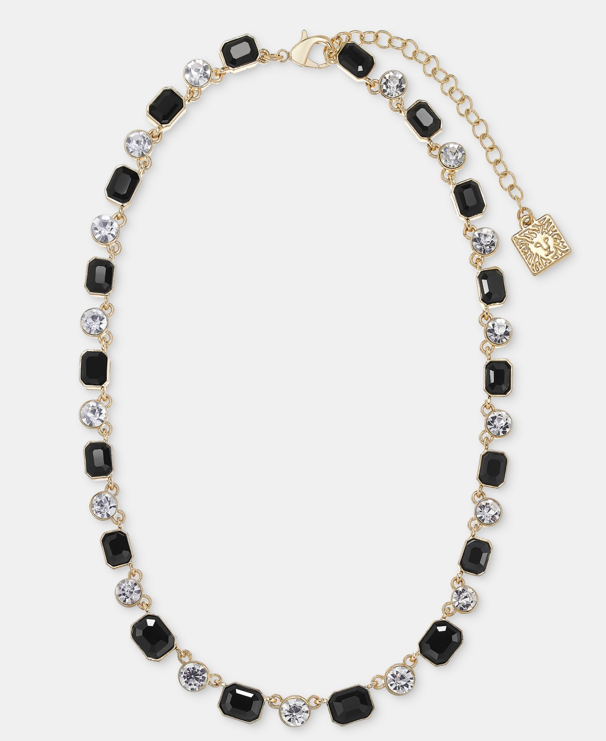 Click here for Anne Klein Crystal All-Around Collar Necklace  16... prices