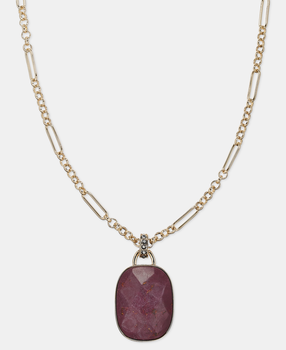Click here for Anne Klein Stone Pendant Necklace  34 + 3 extender... prices