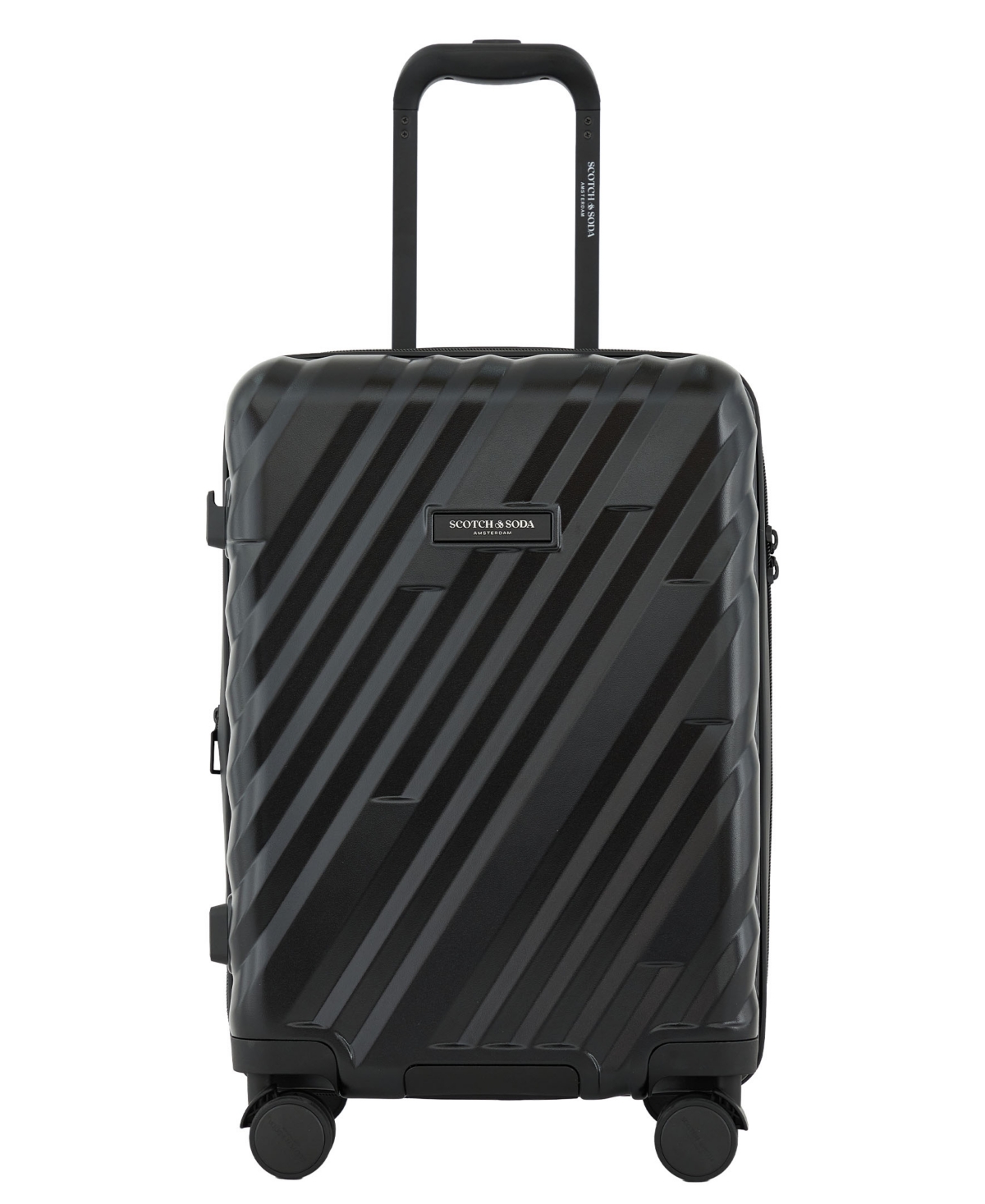 Click here for Scotch & Soda Euroway 22 Expandable Carry-On - Bla... prices